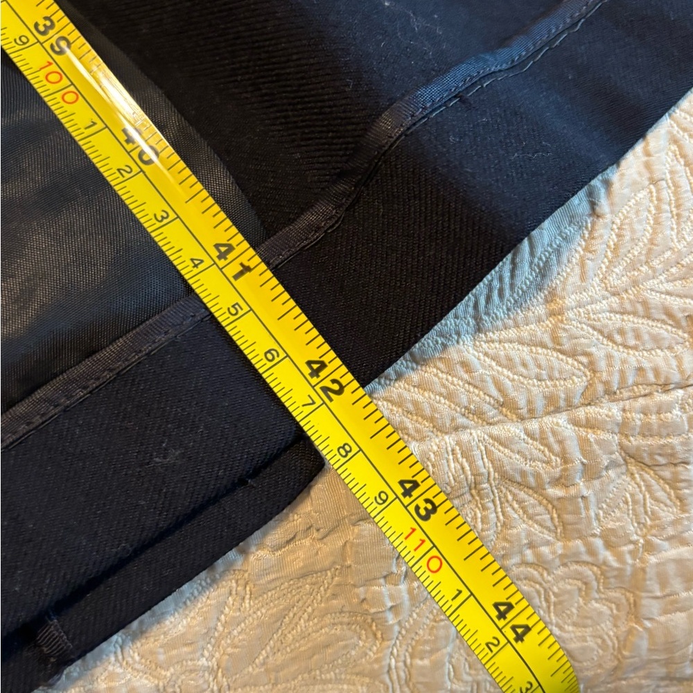 Women's Vintage Us Navy Uniform Blue Wool Trench Coat - Gem